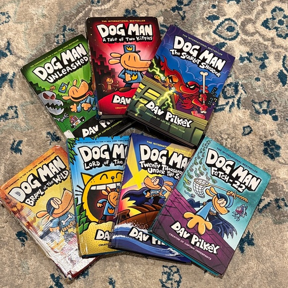 Other | Dog Man Book Collection By Dav Pilkey | Poshmark